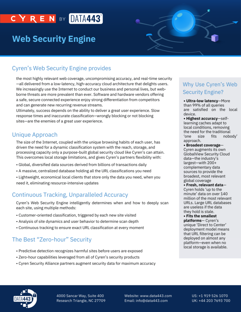 Data443 Product Datasheets | Data Privacy & Security